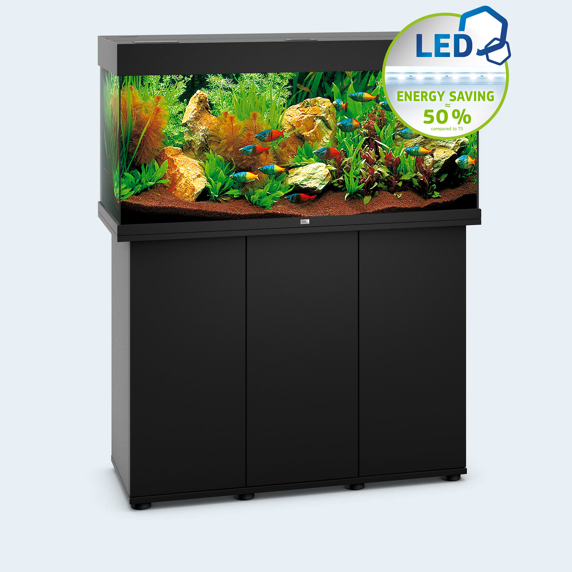 RIO 180 LED, mit Unterschrank | Rio Line LED | Juwel Aquarium ...